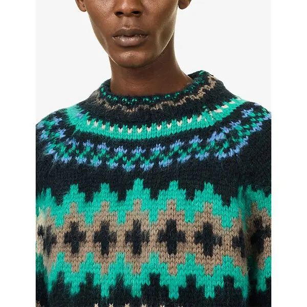 Paul Smith Fair-isle Alpaca-wool Jumper