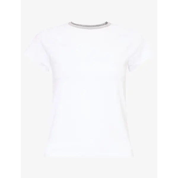 Vuori Short Sleeve Halo Retro T-shirt - White
