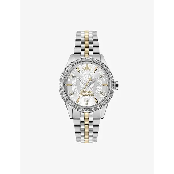 VIVIENNE WESTWOOD Little Wallace Stainless Steel Quartz Watch - Silver