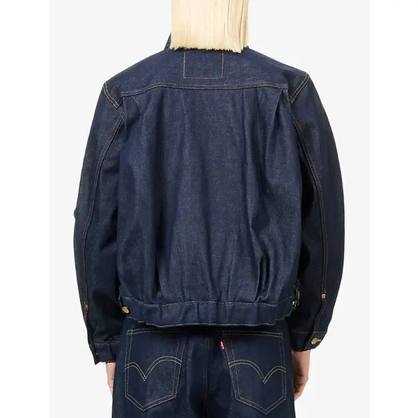 SACAI X LEVI'S Blouson Denim Jacket - Indigo