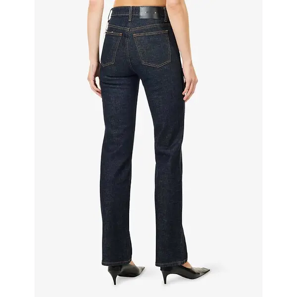 Khaite Danielle Stovepipe Denim Jeans