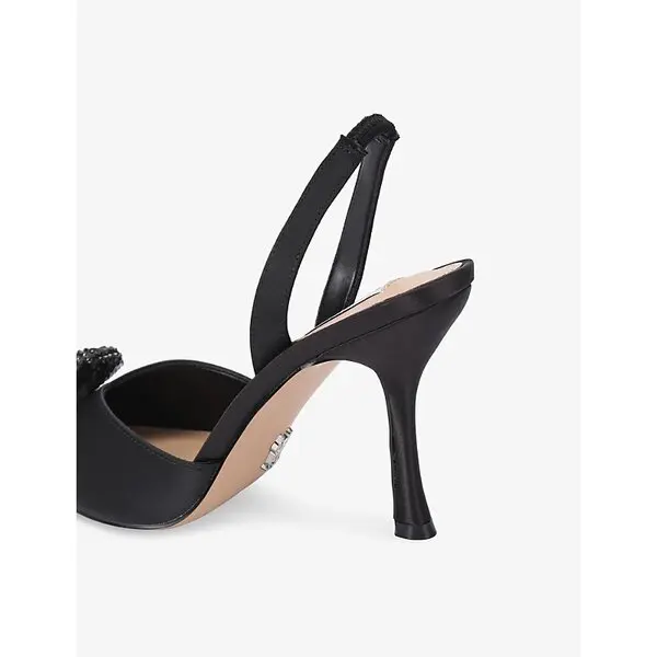 Steve Madden Lysandra Woven Heeled Sling-back Pumps