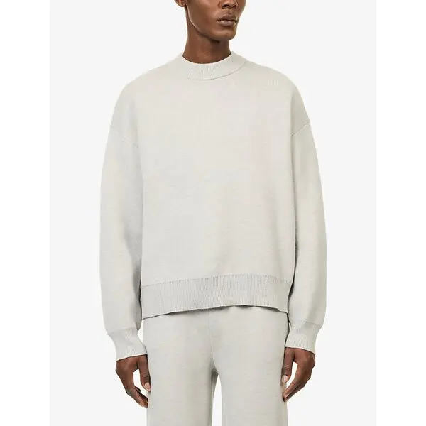 THE COUTURE CLUB Copyright Compact Knit Crewneck Jumper