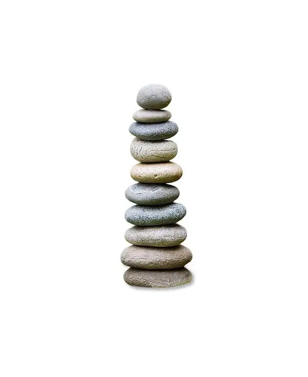 UNCOMMON GOODS Garden Cairn Funky Rock Designs - Multi