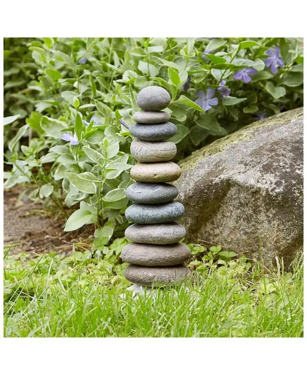 UNCOMMON GOODS Garden Cairn Funky Rock Designs