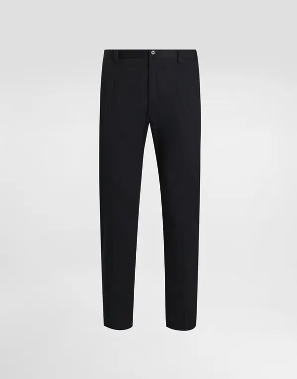 Dolce & Gabbana Cotton Gabardine Trousers