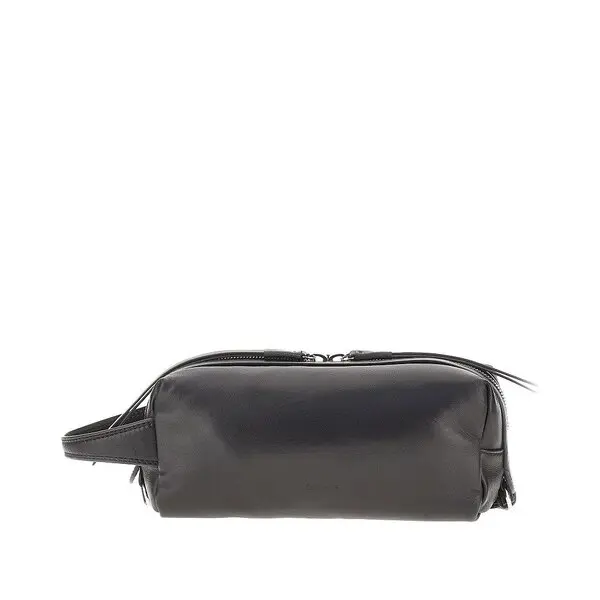 LEMAIRE Nappa Leather Small 'care' Bag - Brown