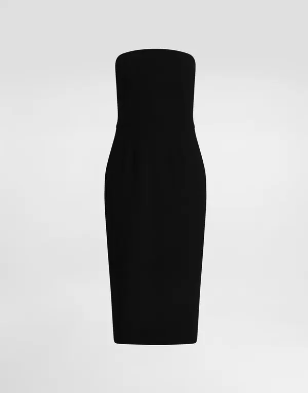 Dolce & Gabbana Wool Crêpe Dress - Black