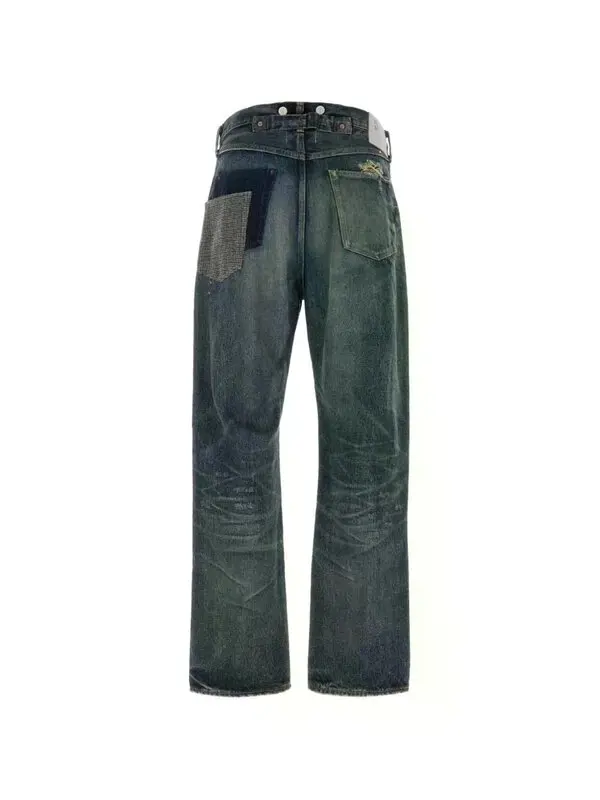 Junya Watanabe Patchwork Distressed Jeans