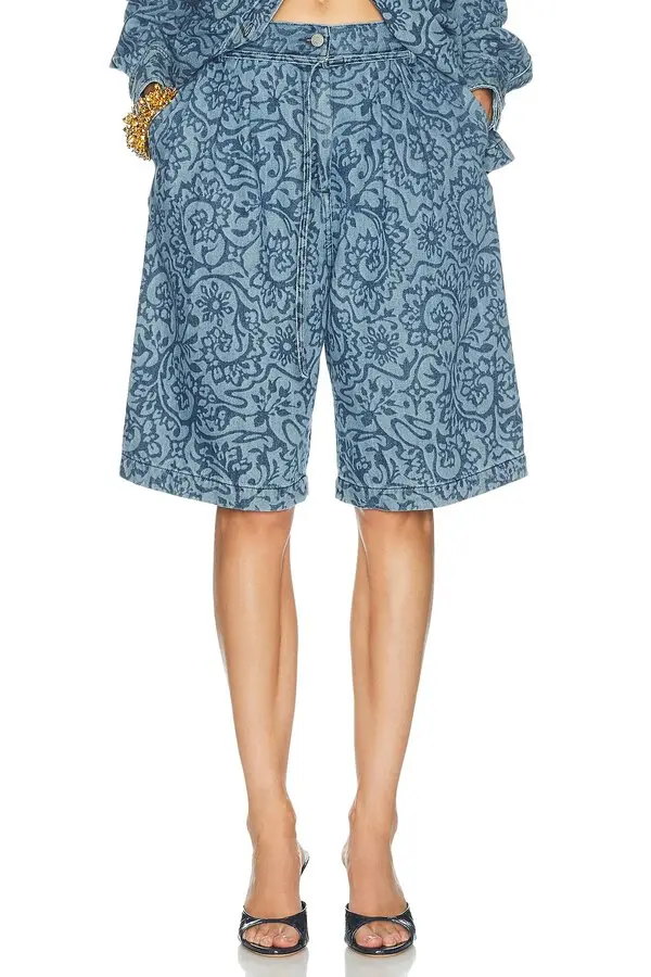 Dries Van Noten Peacha Short