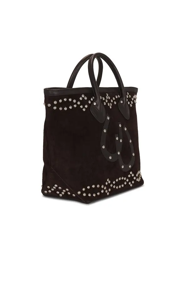 BODE Studded Horseshoe Tote