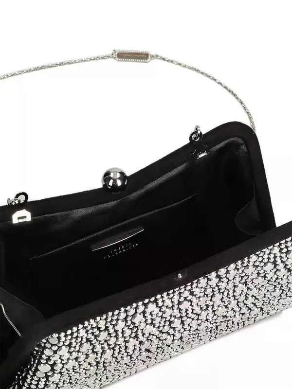 TWENTY FOURHAITCH Elinea Crystal-embellished Clutch Bag