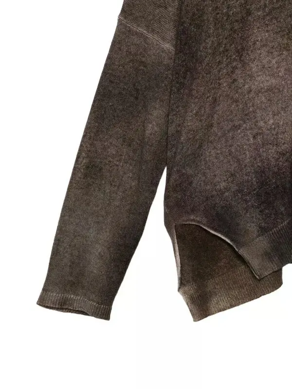 Avant Toi Gradient-effect Roll-neck Sweater