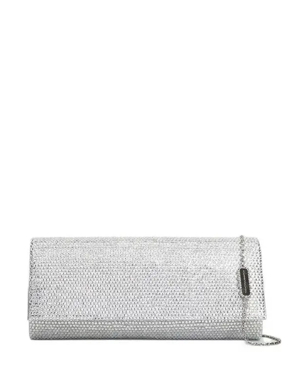TWENTY FOURHAITCH French 75 Crystal-embellished Clutch Bag