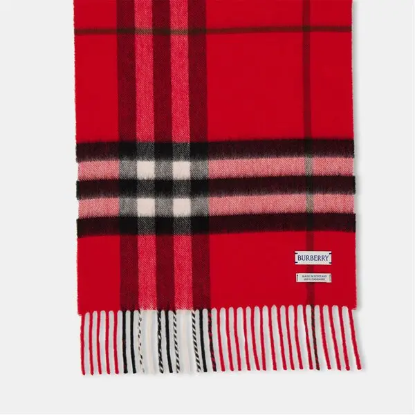 Burberry Plaid Pattern Scarf
