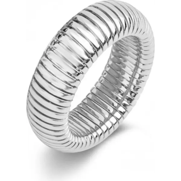 RETRO CHIC Gladiator Minimalist Ring - Silver