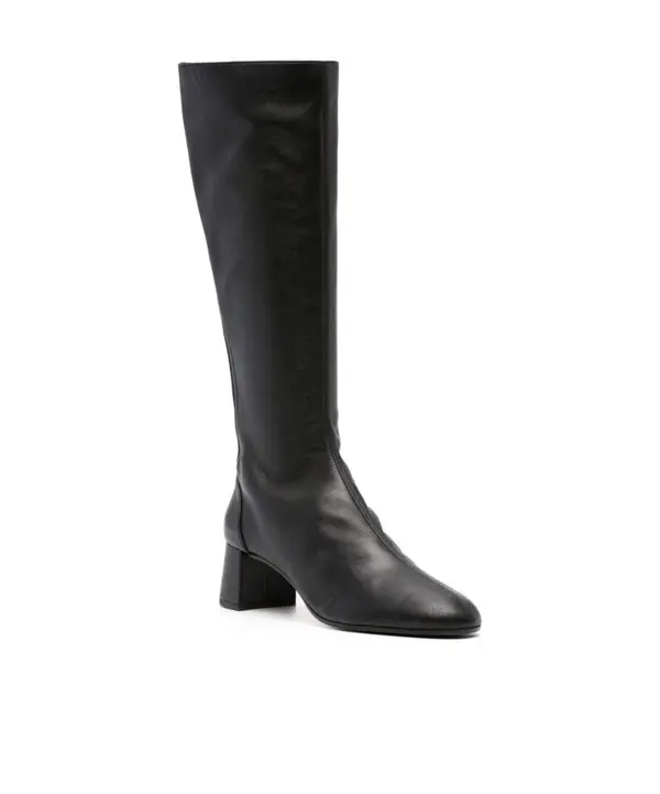 AQUAZZURA Saint Honore 50 Leather Knee-high Boots