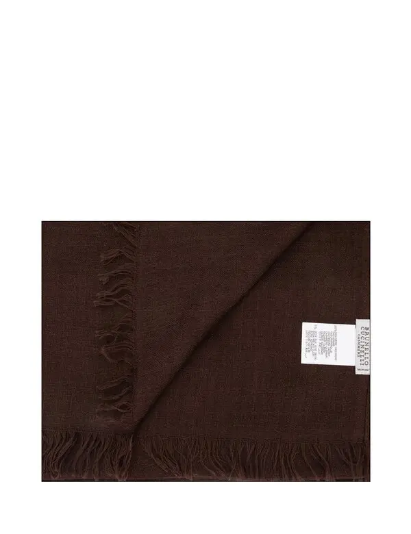 Brunello Cucinelli Frayed Edge Scarf