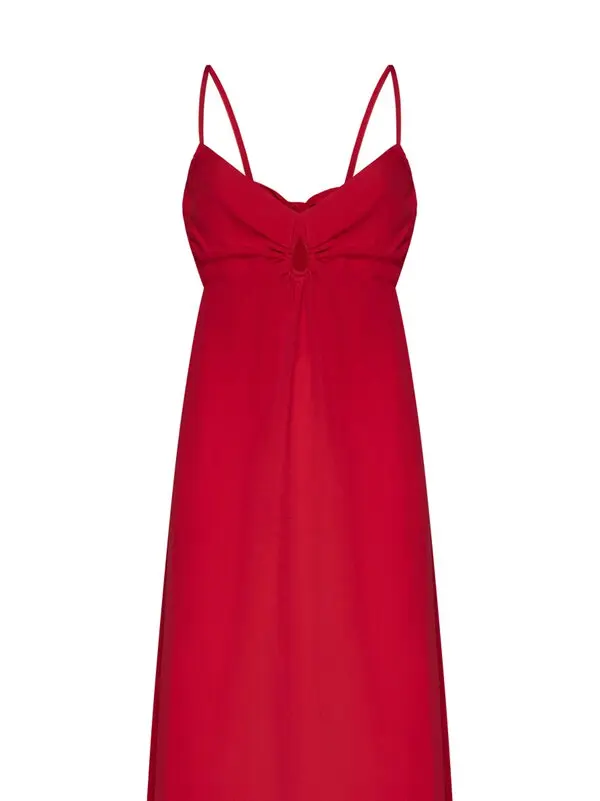 Momoni Thin Shoulder Strap Dress