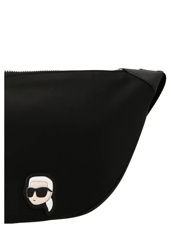 Karl Lagerfeld K/ikonik Zip-up Crossbody Bag