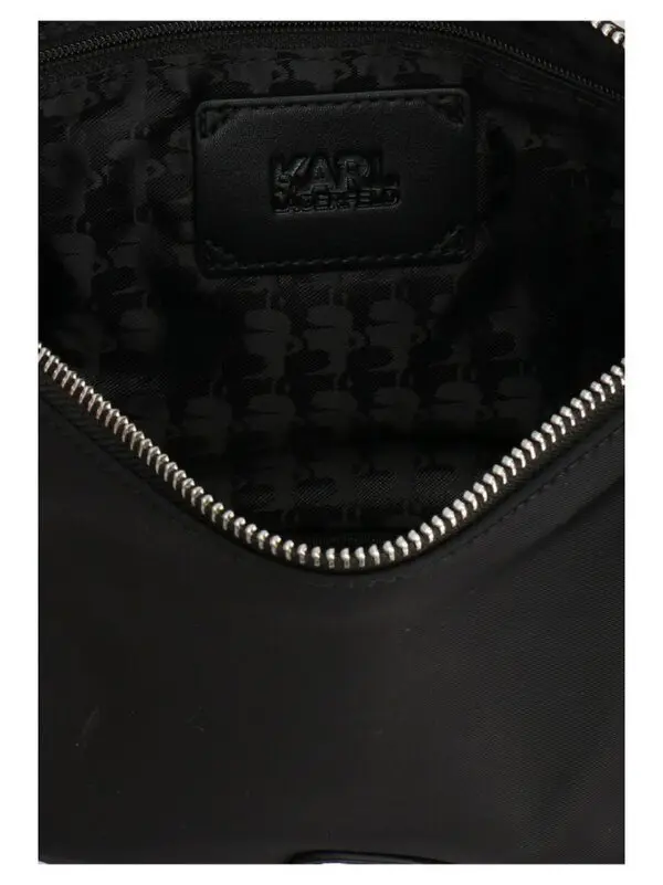 Karl Lagerfeld K/ikonik Zip-up Crossbody Bag