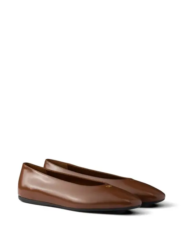 Prada Letter Ballet Shoes