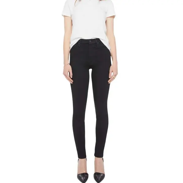 MOTHER High-waisted Slim-fit Jeans
