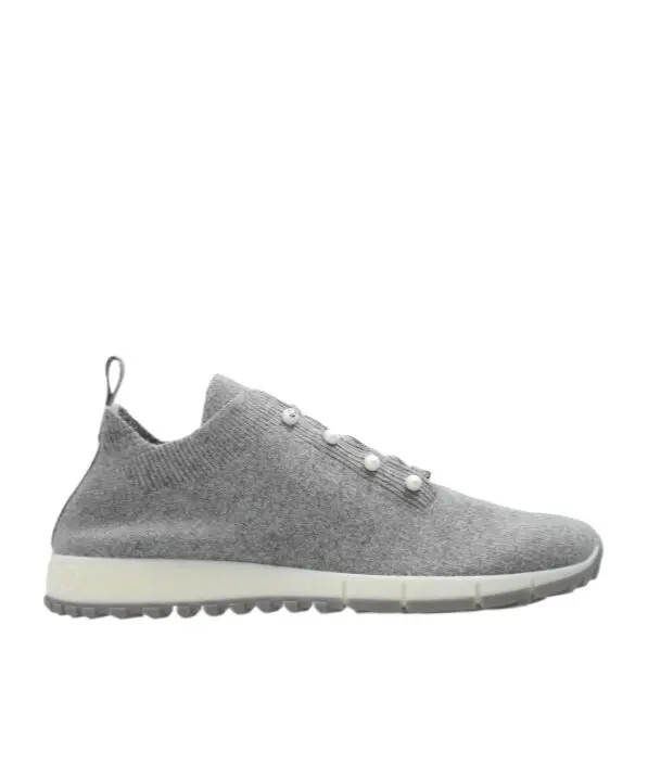 JIMMY CHOO Veles Embellished Sneakers