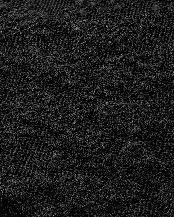 Saint Laurent Mini Dress In Floral Mesh Knit