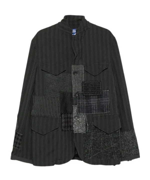 Junya Watanabe Patch Detailed Single-breasted Blazer