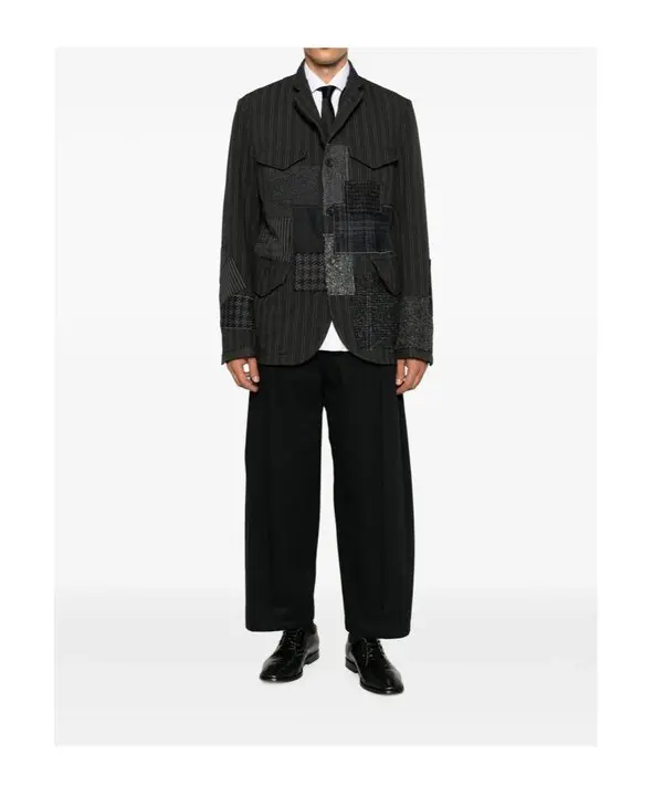 Junya Watanabe Patch Detailed Single-breasted Blazer