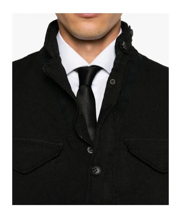 Junya Watanabe Twill High-neck Blazer