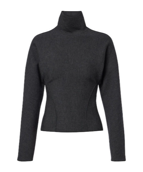 Alaïa Wool Blend Turtleneck Sweater