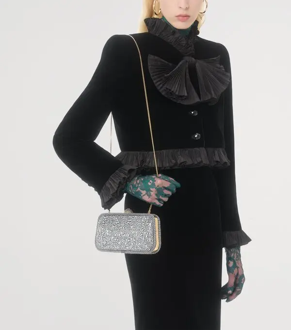 Valentino Garavani Embellished Carry Secrets Clutch Bag