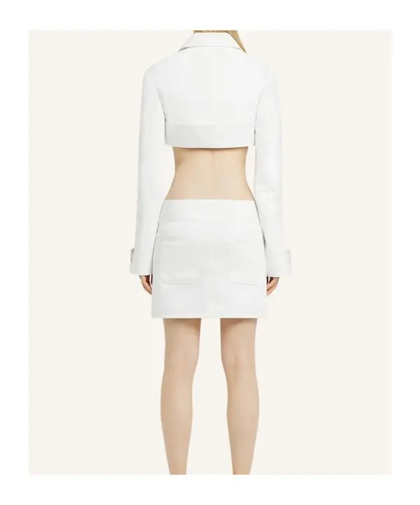 COURREGES Courrèges Belted Mini Skirt