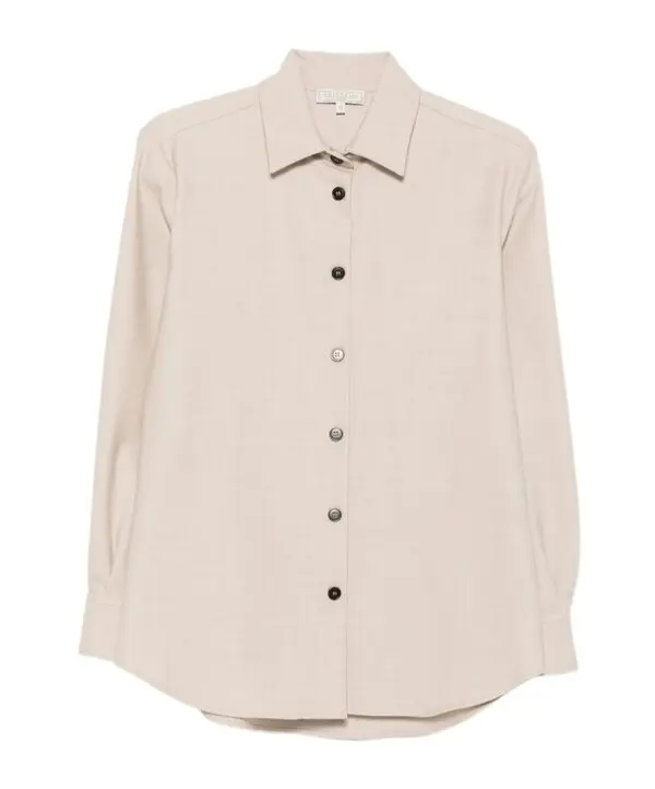 Antonelli Firenze Long-sleeve Shirt With Snap Closures