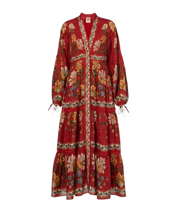 Farm Rio Long-sleeved Dress