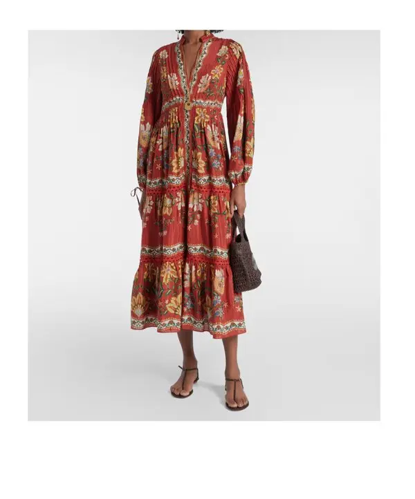 Farm Rio Long-sleeved Dress