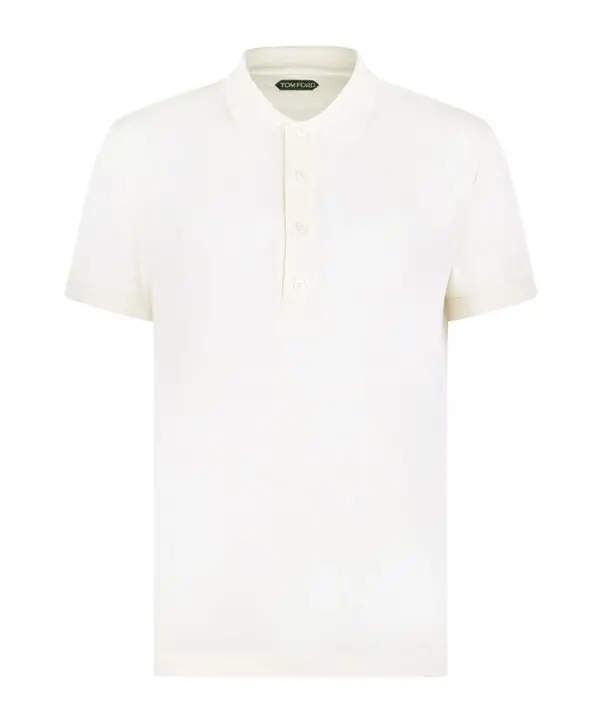 TOM FORD Straight Hem Polo Shirt