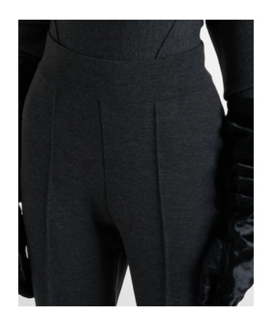 Alaïa Knitted Wool-blend Tapered Pants