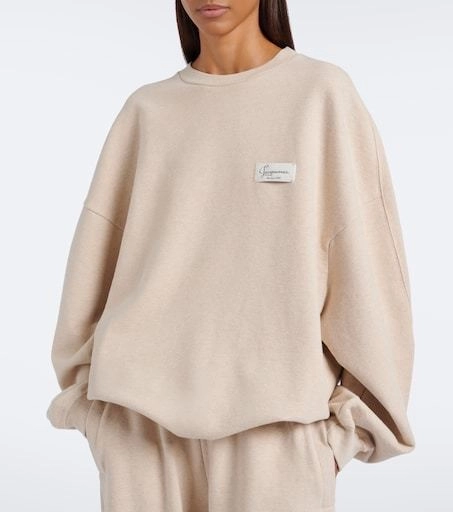 Jacquemus Cotton Fleece Sweatshirt