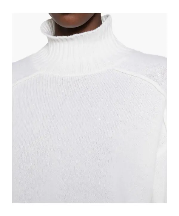 Antonelli Firenze Ribbed Knit Sweater - White