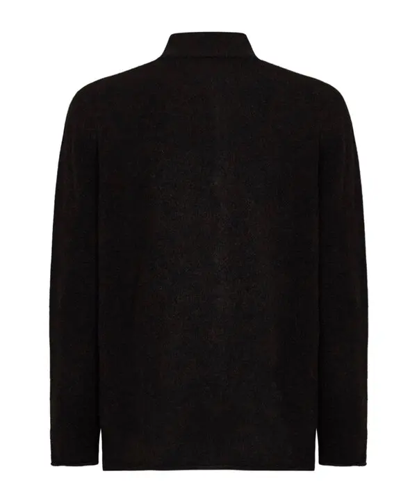ROBERTO COLLINA Button-up Stand-collar Casual Jacket