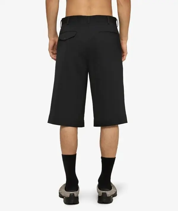 Comme Des Garçons Belt-loop Shorts