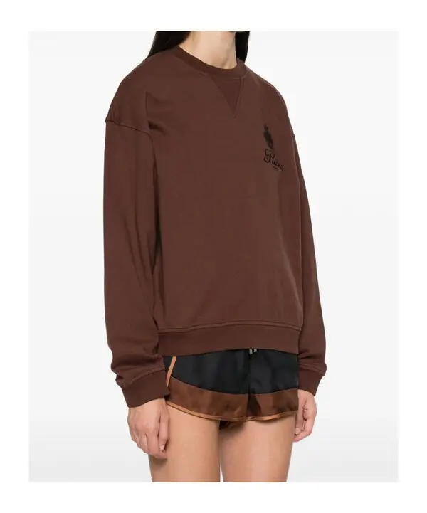 FRAME Embroidered Logo Sweatshirt