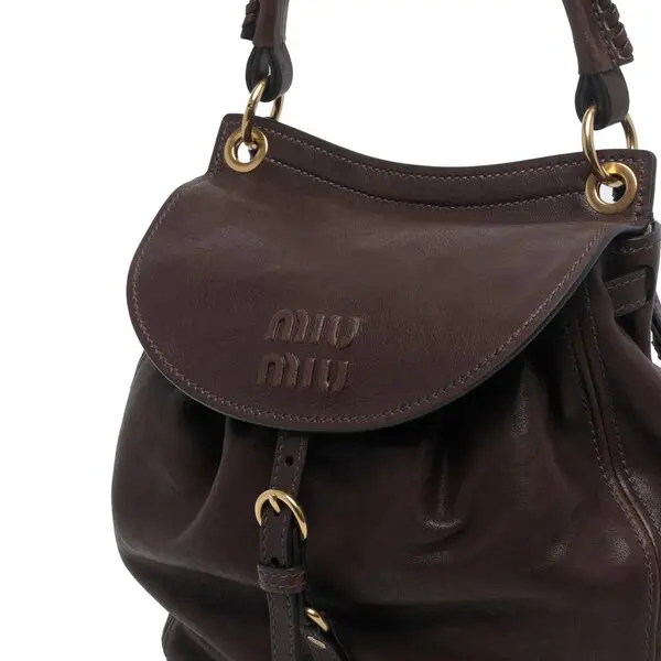 Miu Miu Logo Backpack