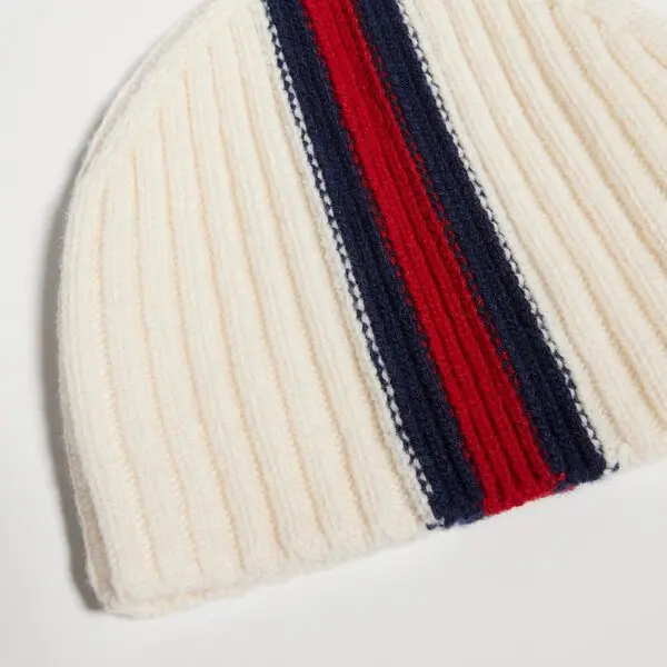 Gucci Web Stripe Beanie Hat