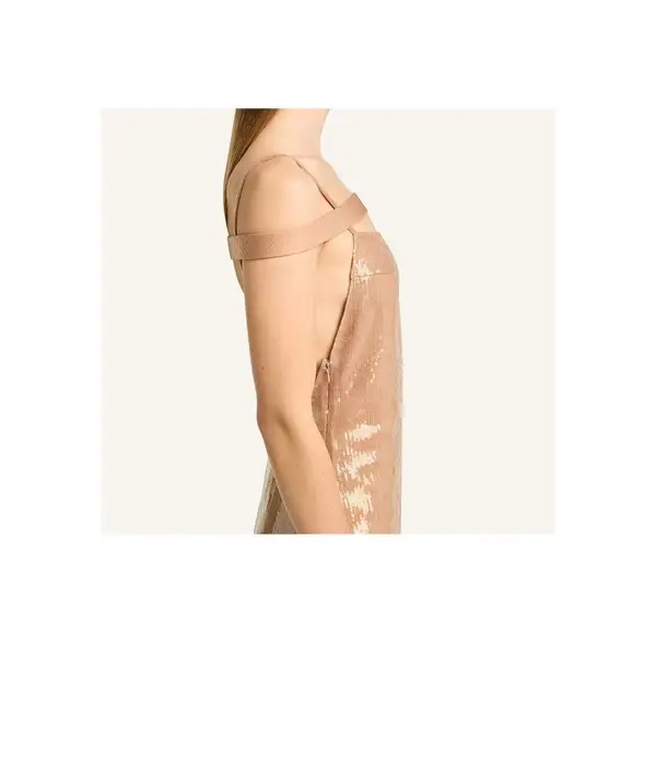 COURREGES Sequin-embellished Strap Mini Dress
