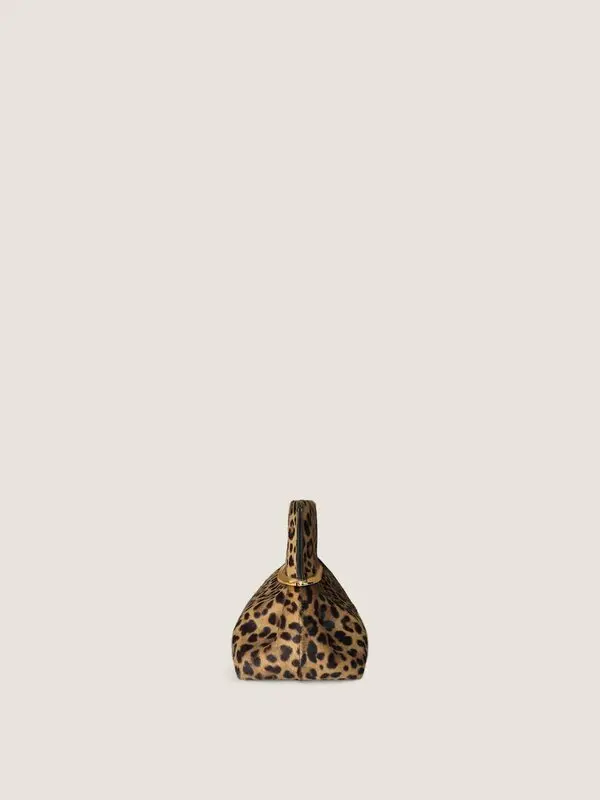 Givenchy Pinch Soft Clutch In Leopard Pony-effect Leather - No