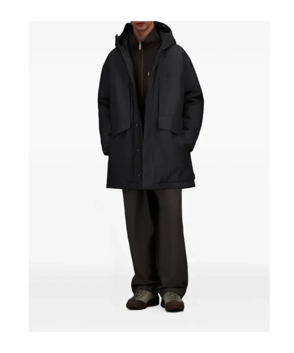 Herno Long-sleeve Hooded Windbreaker